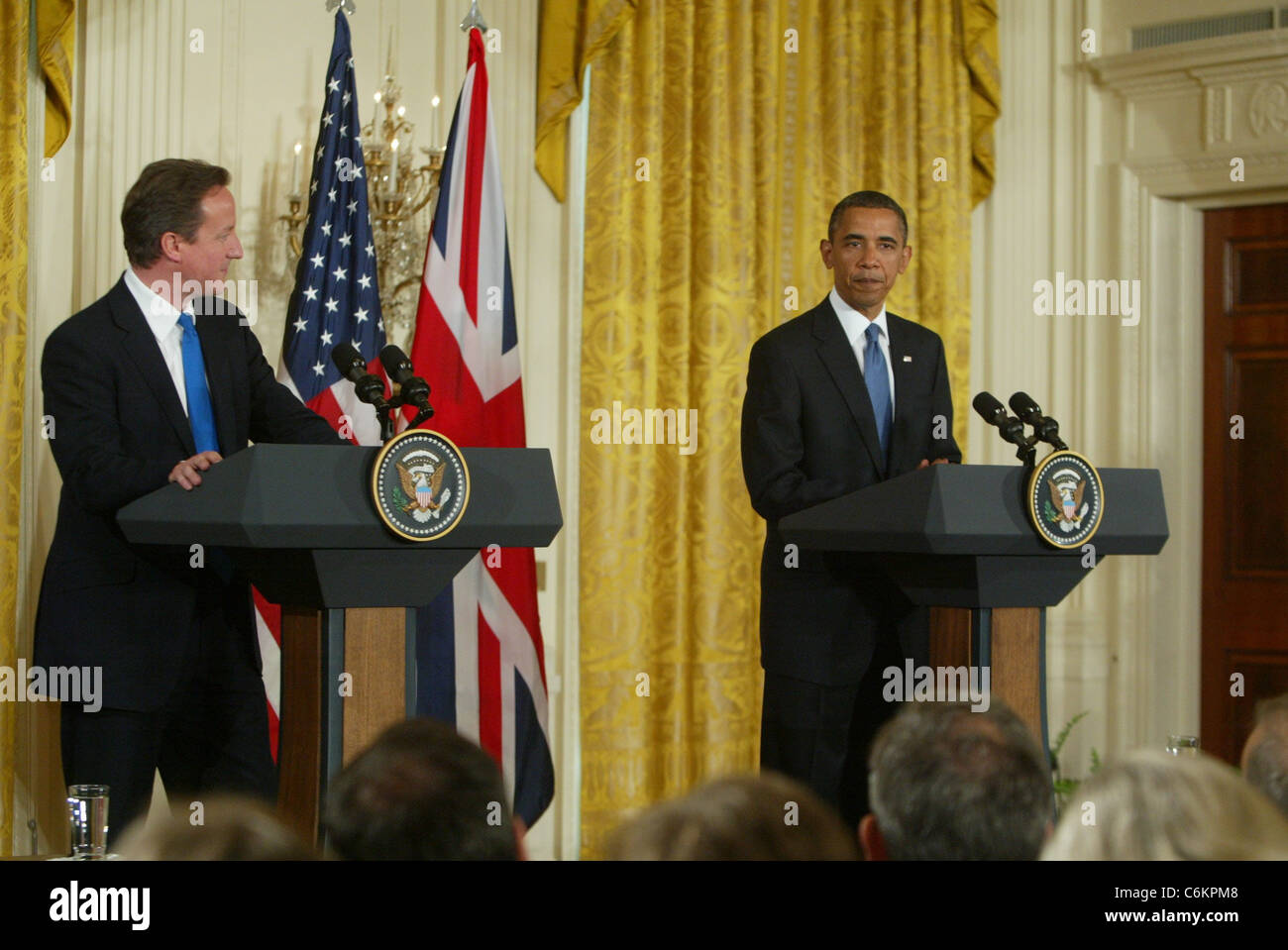 Barack Obama, David Cameron President Barack Obama with British Prime ...