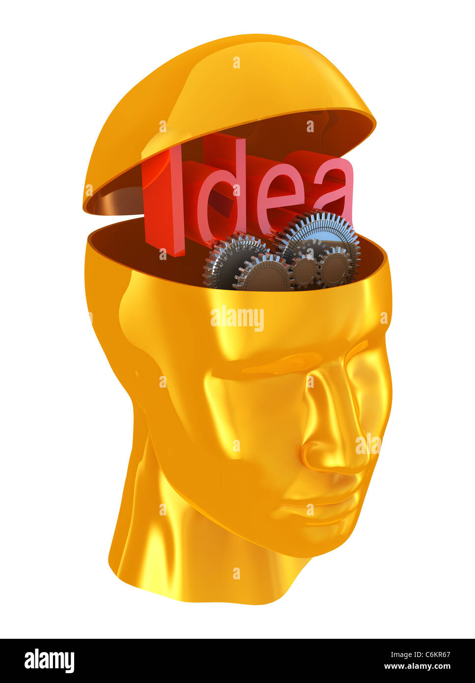 Man with idea Stock Photo - Alamy