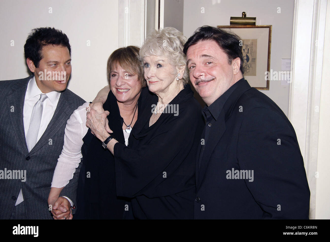 Michael Feinstein, Patti LuPone, Elaine Stritch, and Nathan Lane Elaine ...