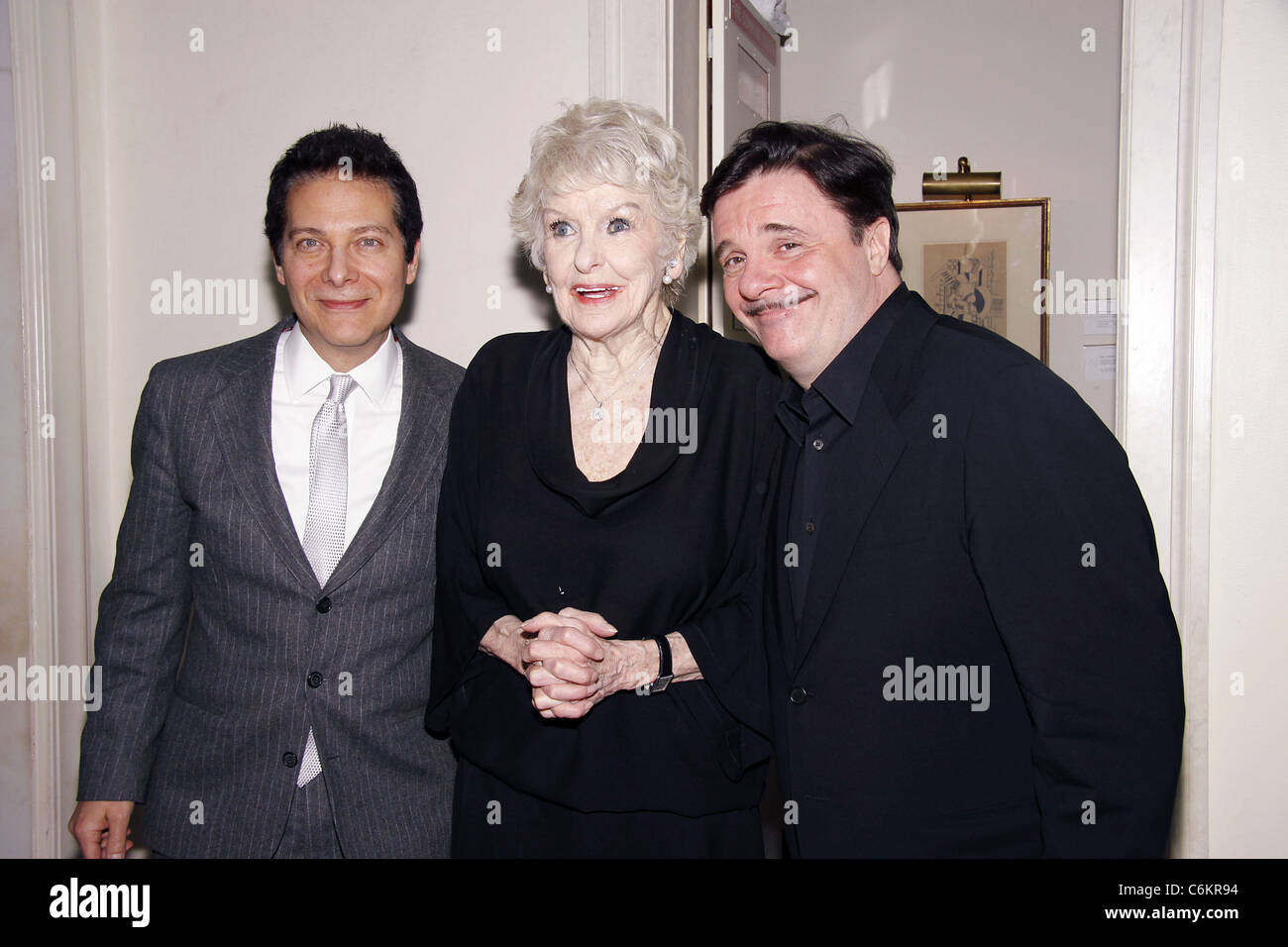 Michael Feinstein, Elaine Stritch, and Nathan Lane Elaine Stritch's ...