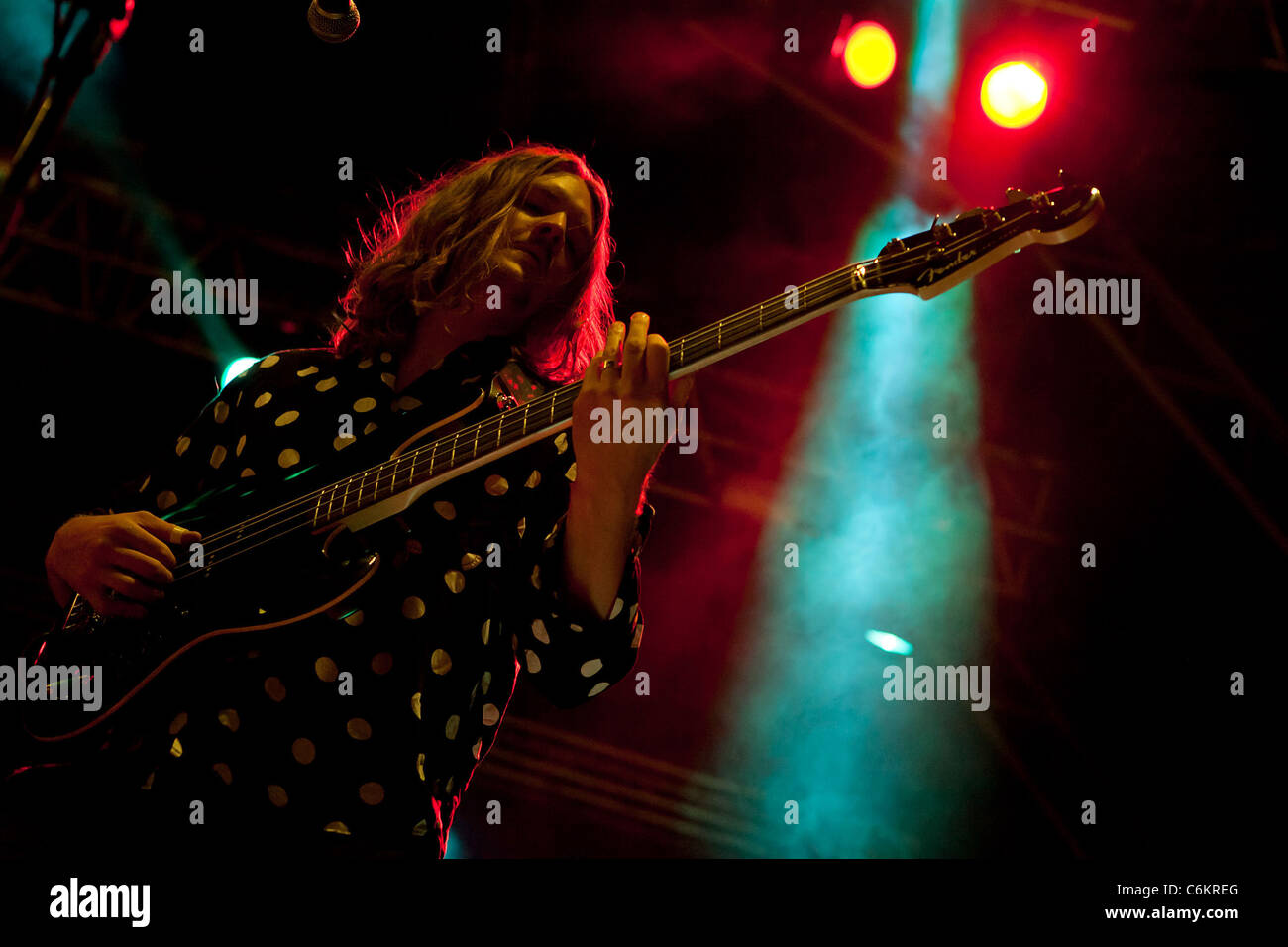 Performing at the 16th festival superbock superrock day 1 meco hi-res ...
