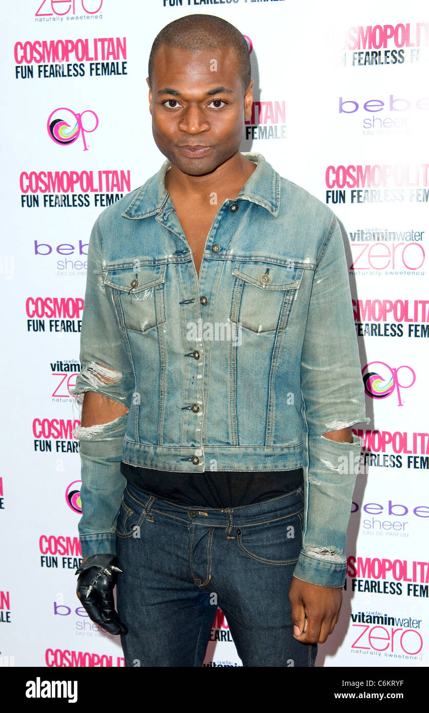 Dain Watson Cosmopolitan Magazine Summer Friday party held at The Yard ...