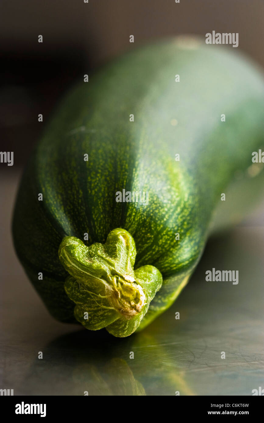 One raw zucchini in hi-res stock photography and images - Alamy