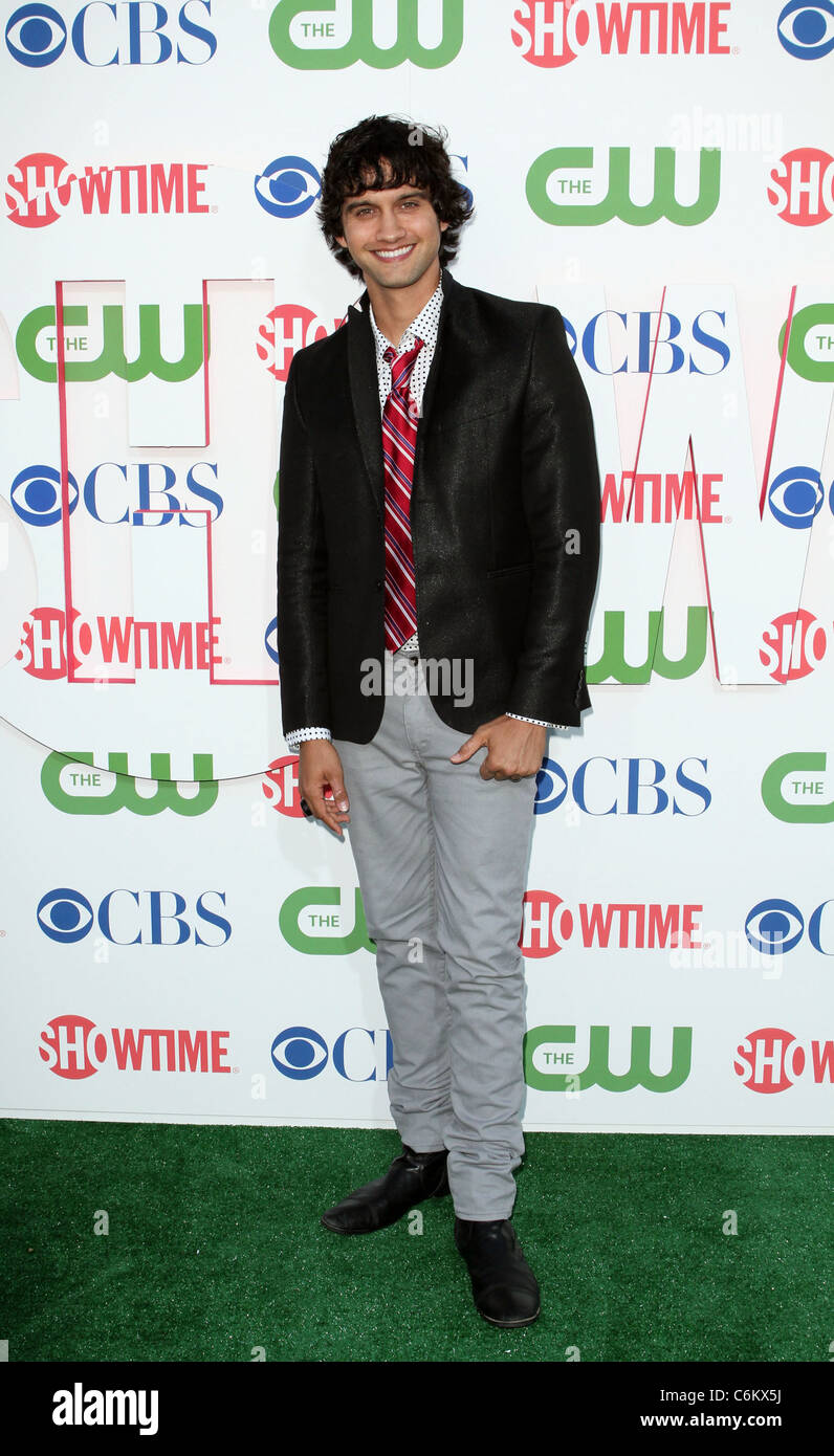 Michael Steger 2010 CBS, CW, Showtime summer press tour party held at ...