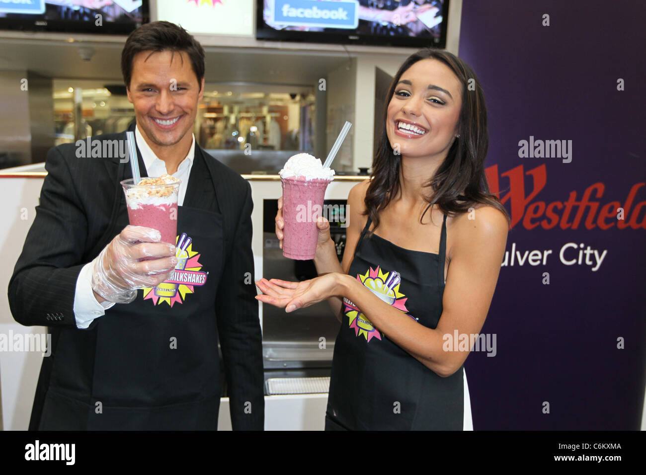 Chris Balish and Rachel Smith from ABC Television's 'On The Red Carpet ...