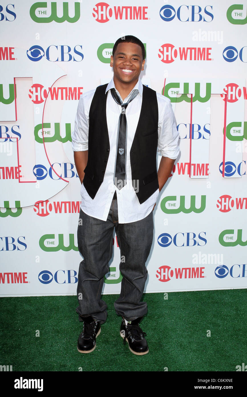 Tristan Wilds 2010 CBS, CW, Showtime summer press tour party held at ...
