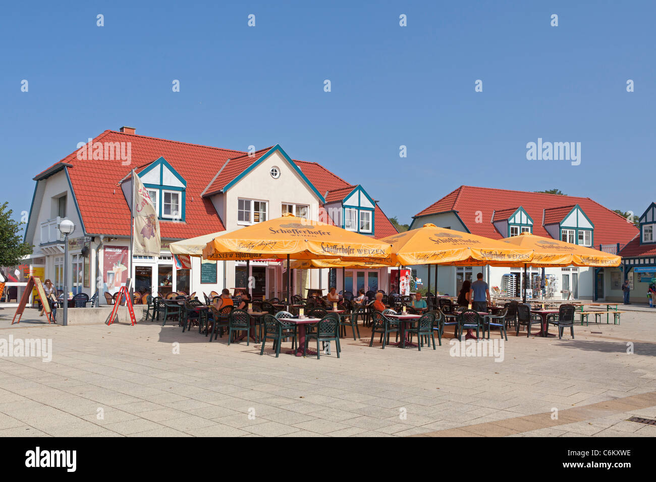 Haffplatz, Baltic Sea Spa Rerik, Mecklenburg-West Pomerania, Germany ...