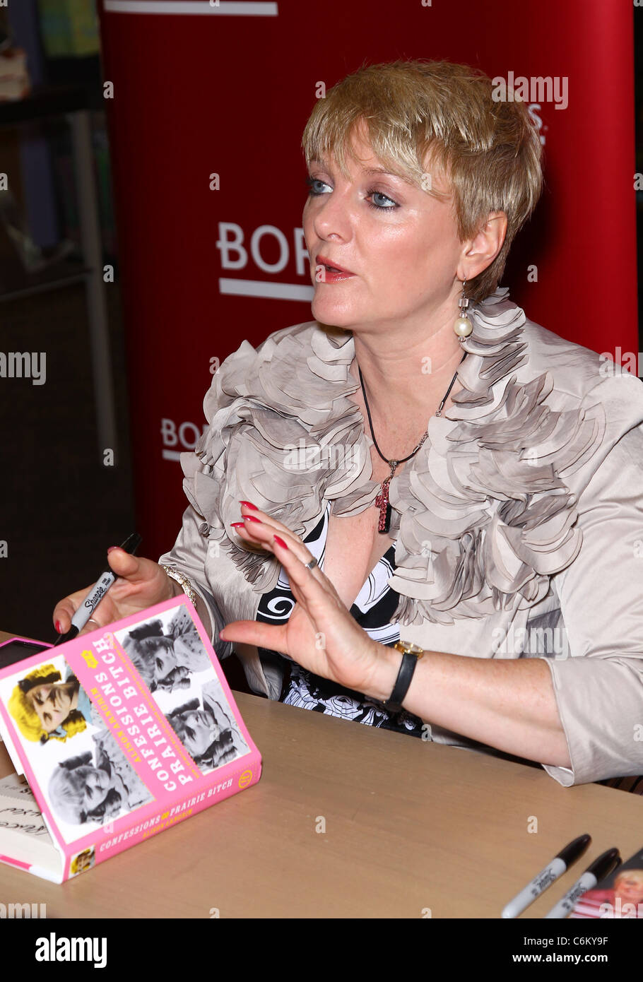 Alison Arngrim signs copies of her book 'Confessions of a Prairie Bitch ...