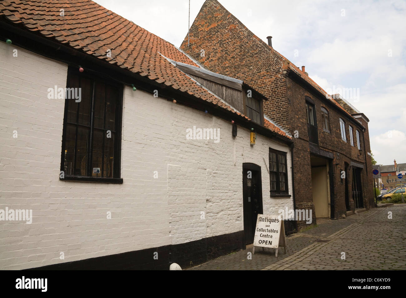 King's Lynn Norfolk England UK Old Granary building now an Antiques ...