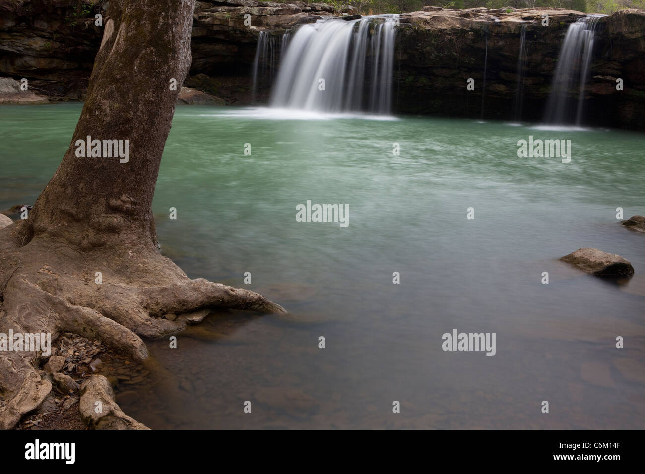 Waterfall in the Ozark Mountains of Arkansas– USA Stock Photo - Alamy