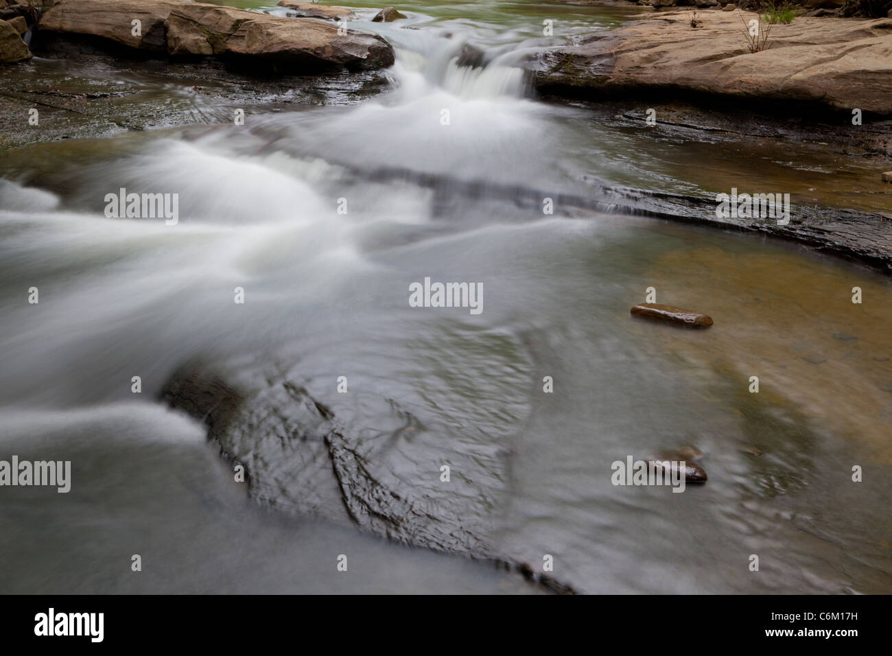 Waterfall in the Ozark Mountains of Arkansas– USA Stock Photo - Alamy