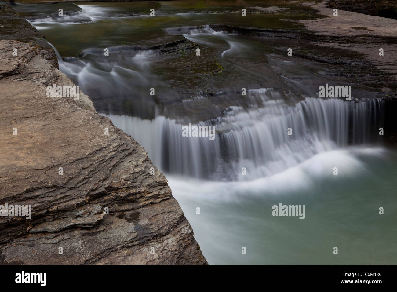 Waterfall in the Ozark Mountains of Arkansas– USA Stock Photo - Alamy