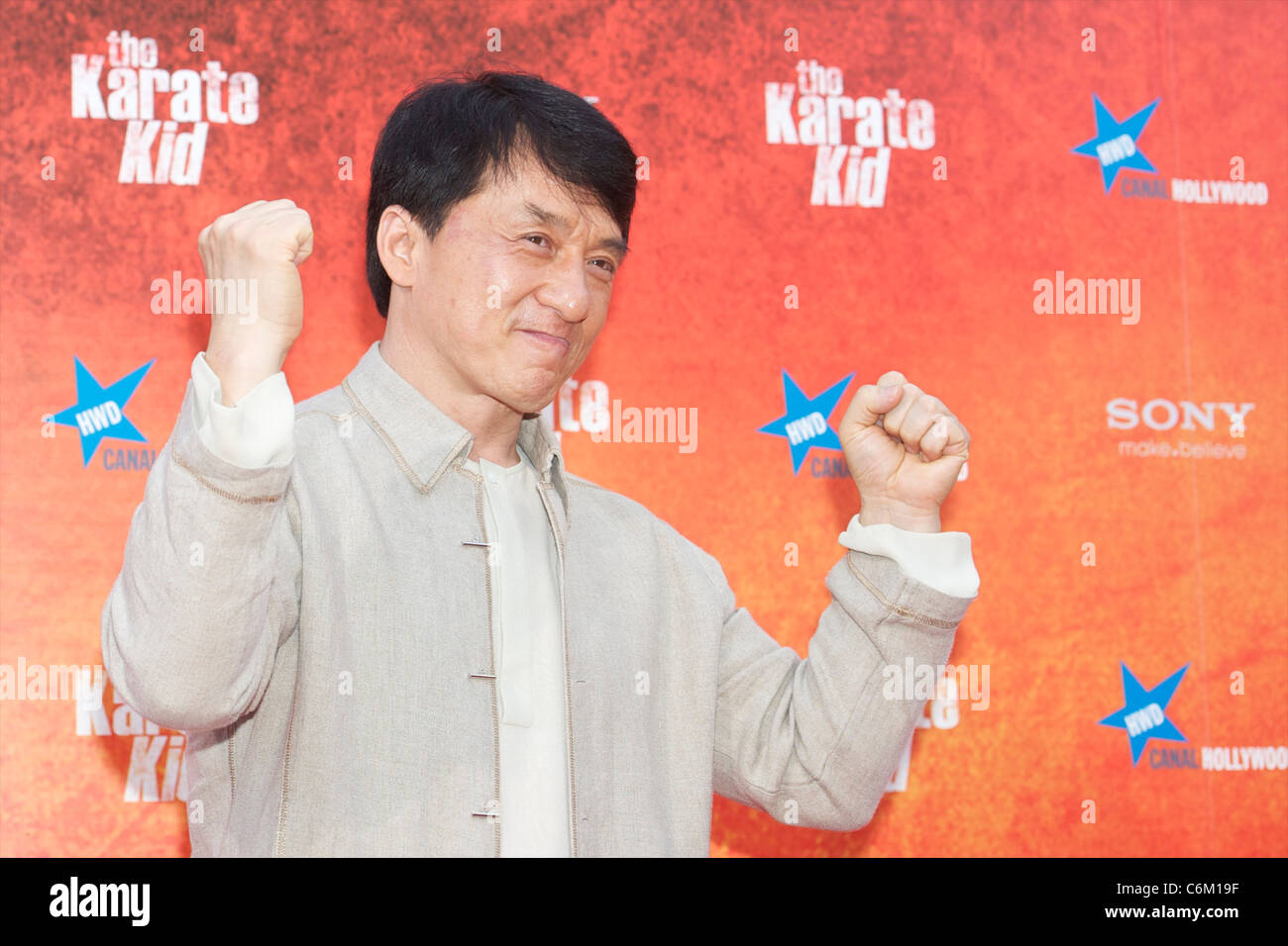 Jackie Chan 'The Karate Kid' Film Premiere at Callao Cinema in Madrid ...