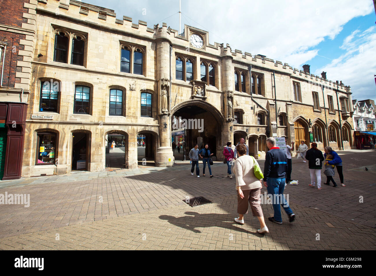 Lincoln city, The Lincoln Guildhall is a lovely Tudor building situated ...