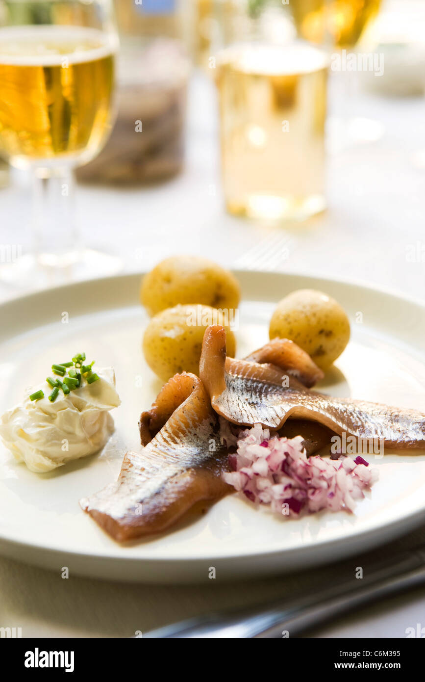 Swedish pickled herring hi-res stock photography and images - Alamy