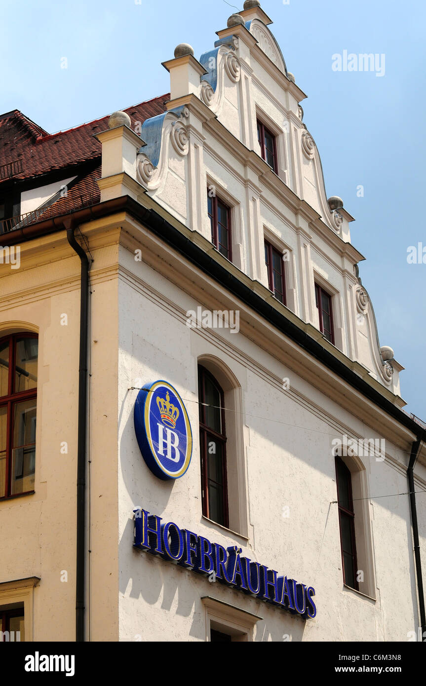 Hofbräuhaus beer hall munich germany hi-res stock photography and ...
