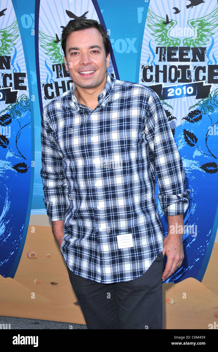 Jimmy Fallon The 12th Annual Teen Choice Awards 2010 held at the ...