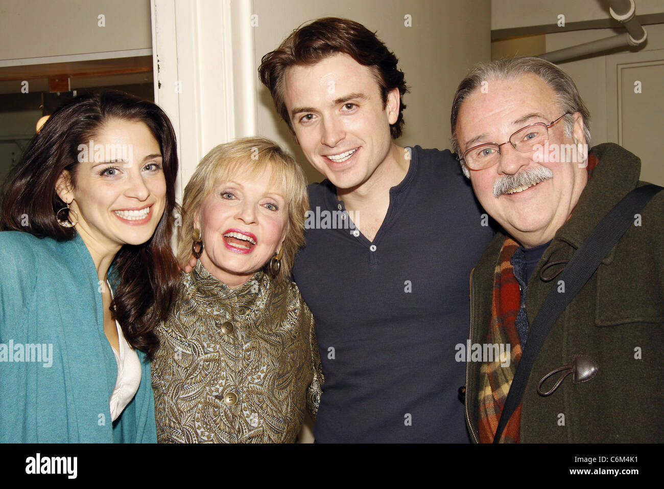 Elena Shaddow, Florence Henderson, James Snyder, and Fred Applegate ...