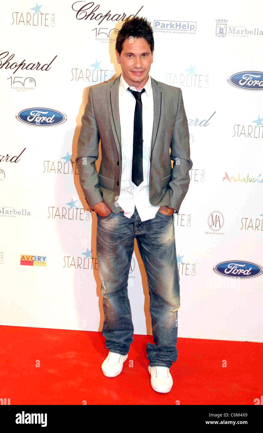 David DeMaria attend the Starlite Gala at the Hotel Villa Padierna ...