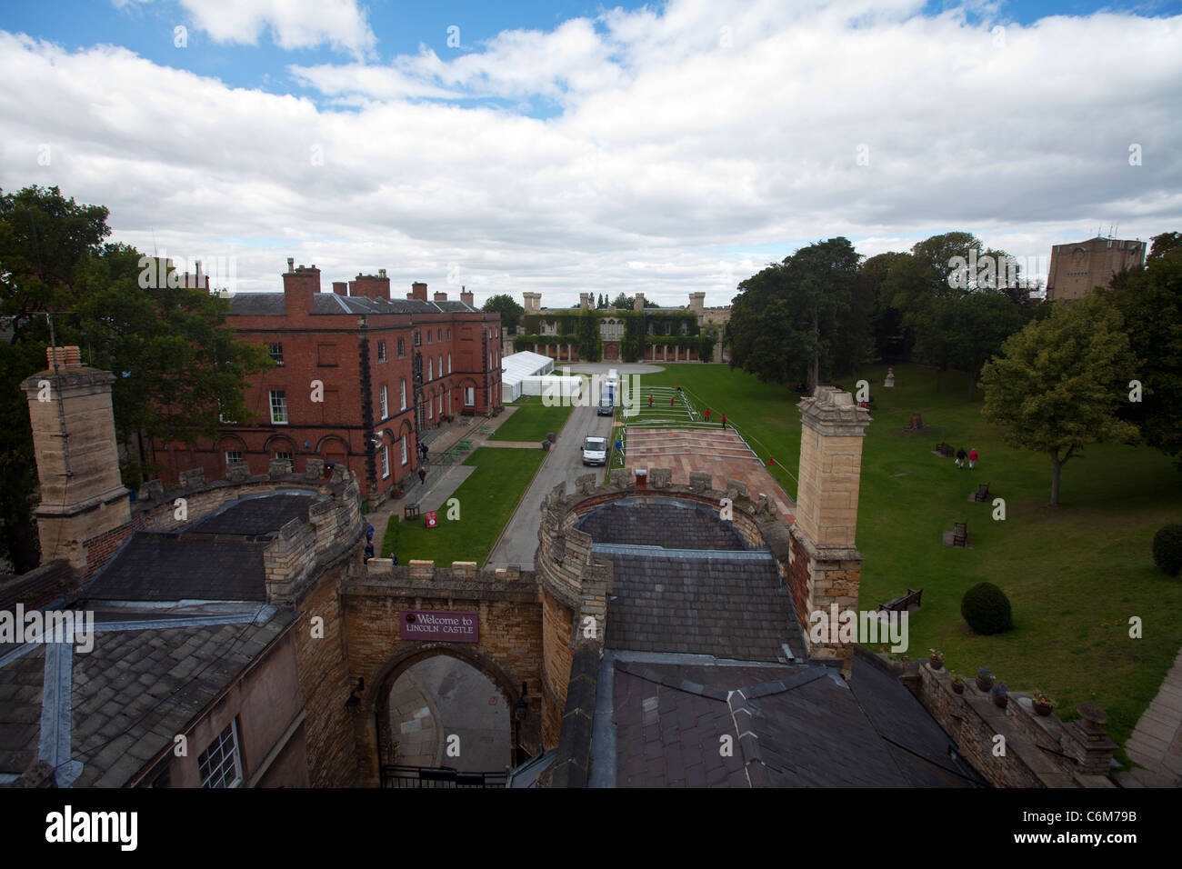 Entrance Lincoln Castle High Resolution Stock Photography and Images ...