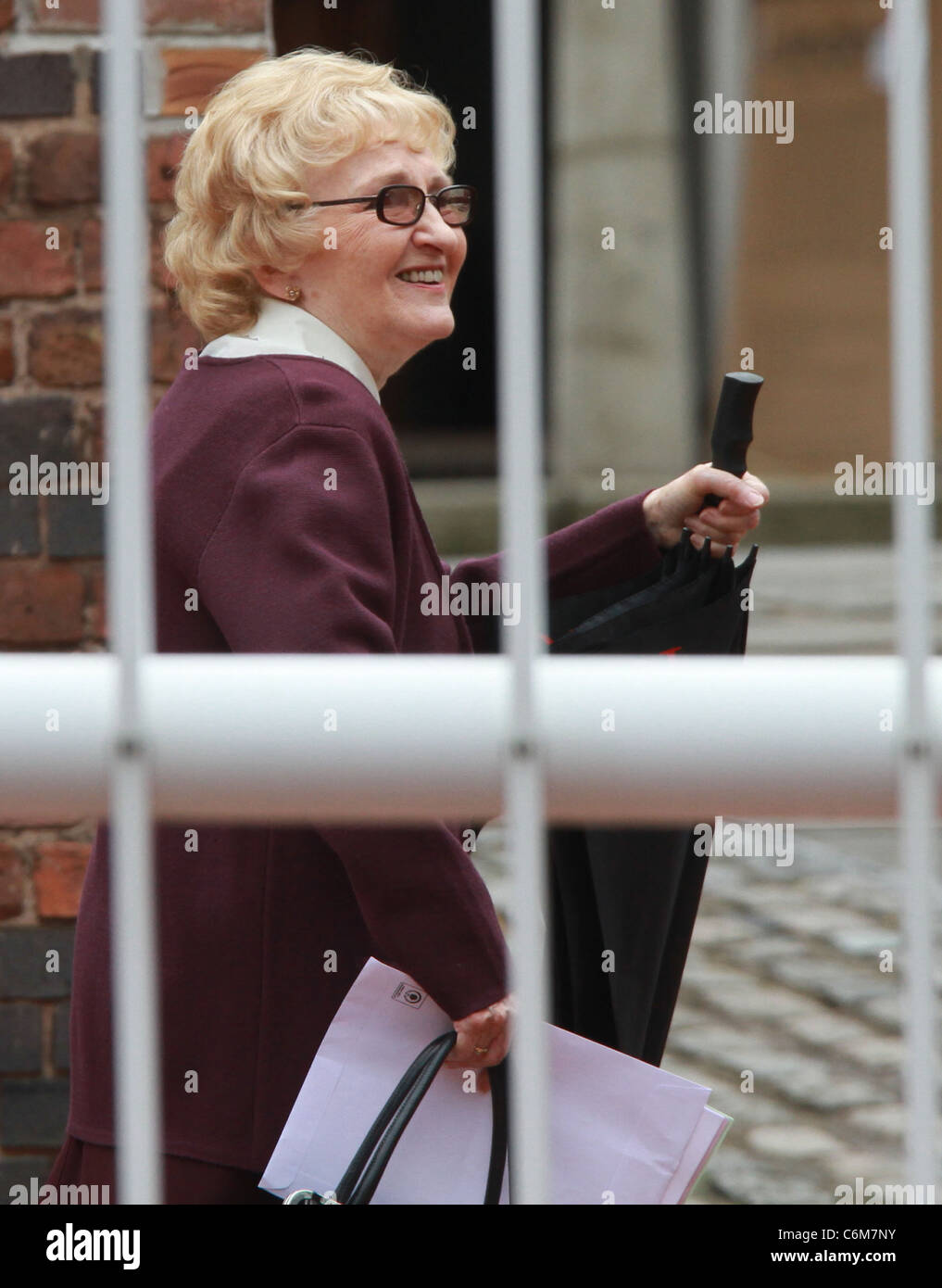 Eileen Derbyshire 'Coronation Street' stars arriving at the Granada ...