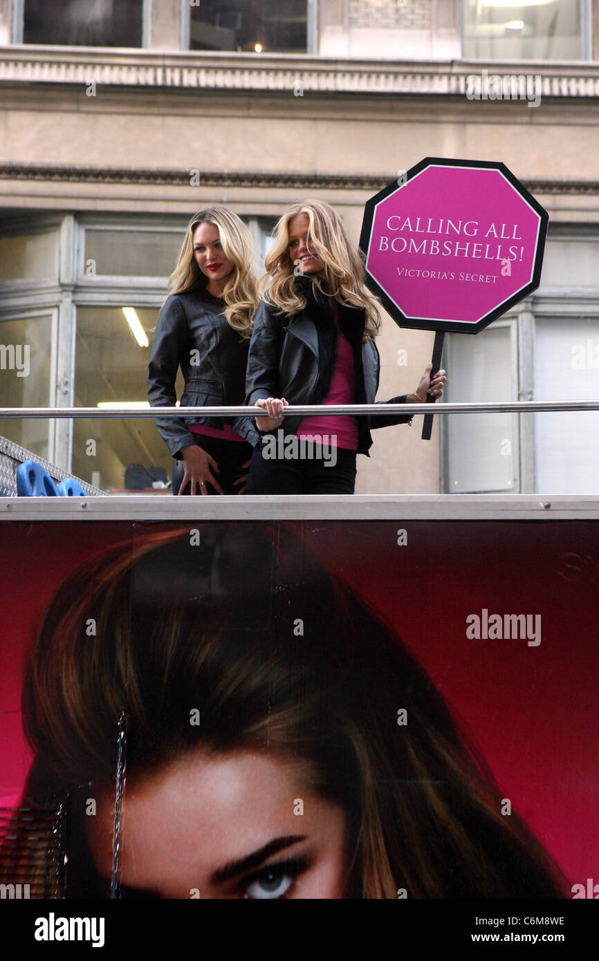 Candice Swanepoel and Erin Heatherton Victoria's Secrets Bombshells ...