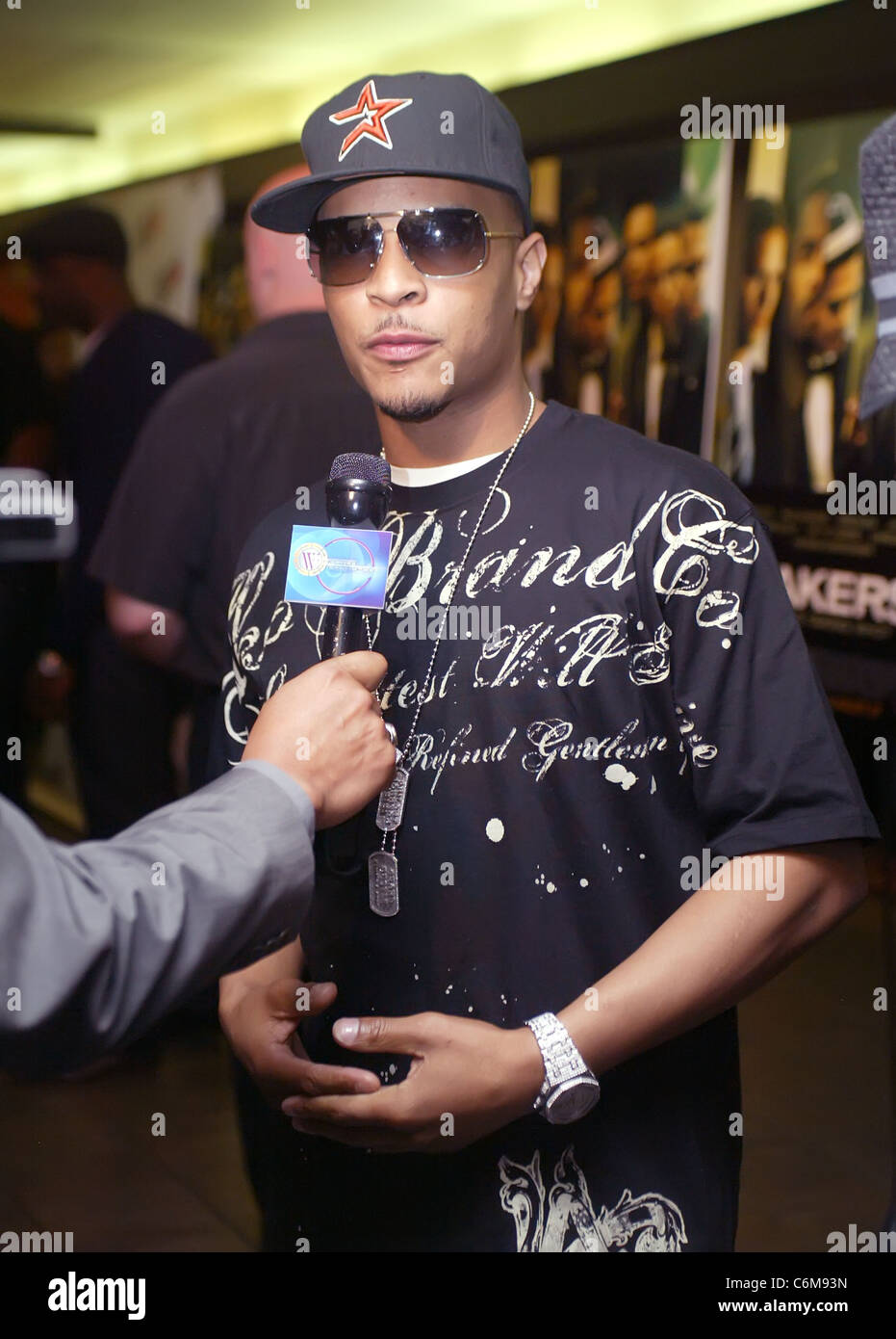 Rapper T.I. Screening of 'Takers' held at the Georgetown AMC Washington ...