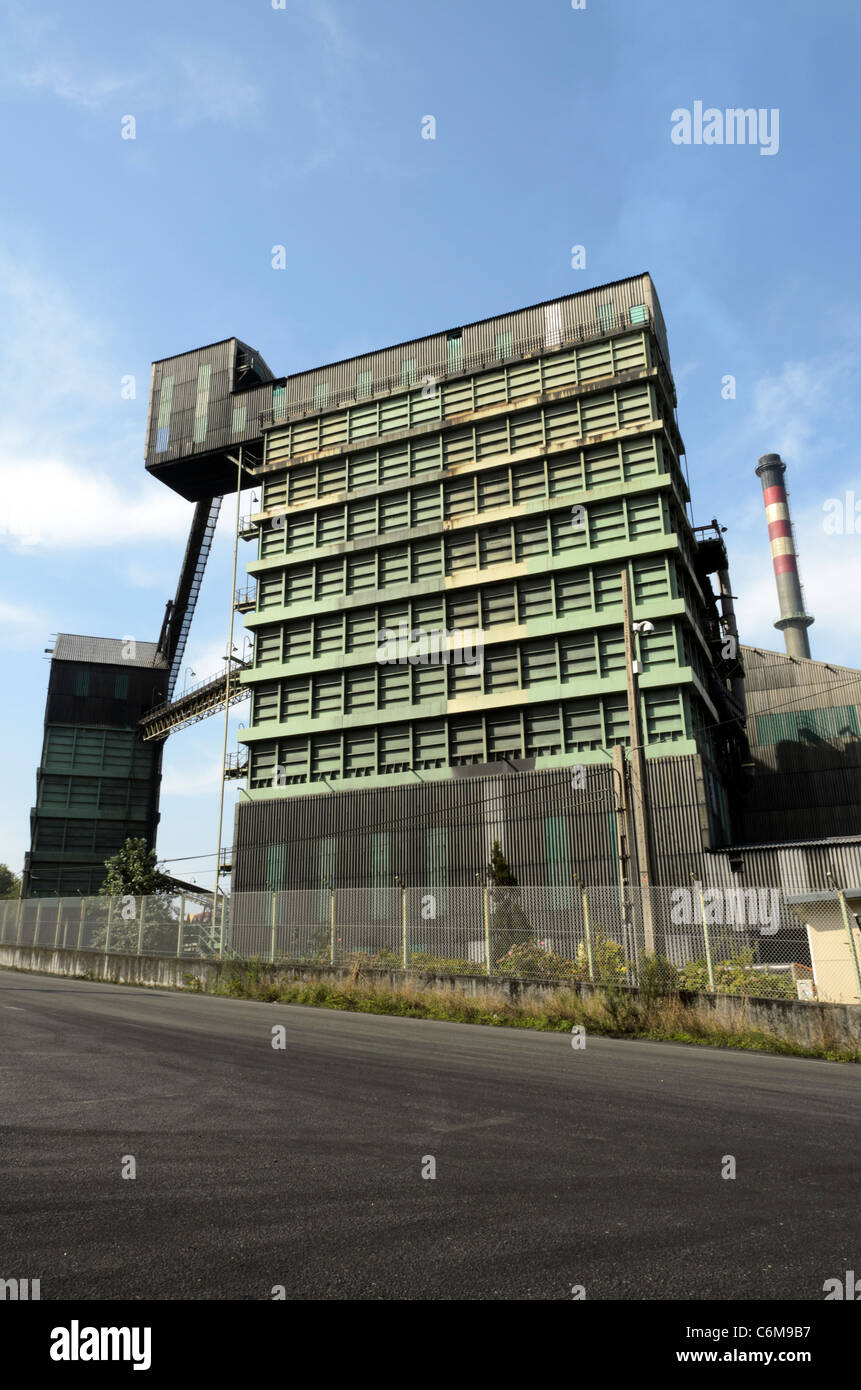 The Coruna Repsol's refinery Stock Photo - Alamy