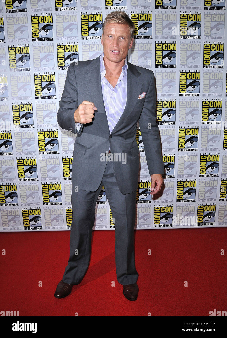 Dolf Lundgren Comic Con 2010 held at the San Diego Convention Center ...