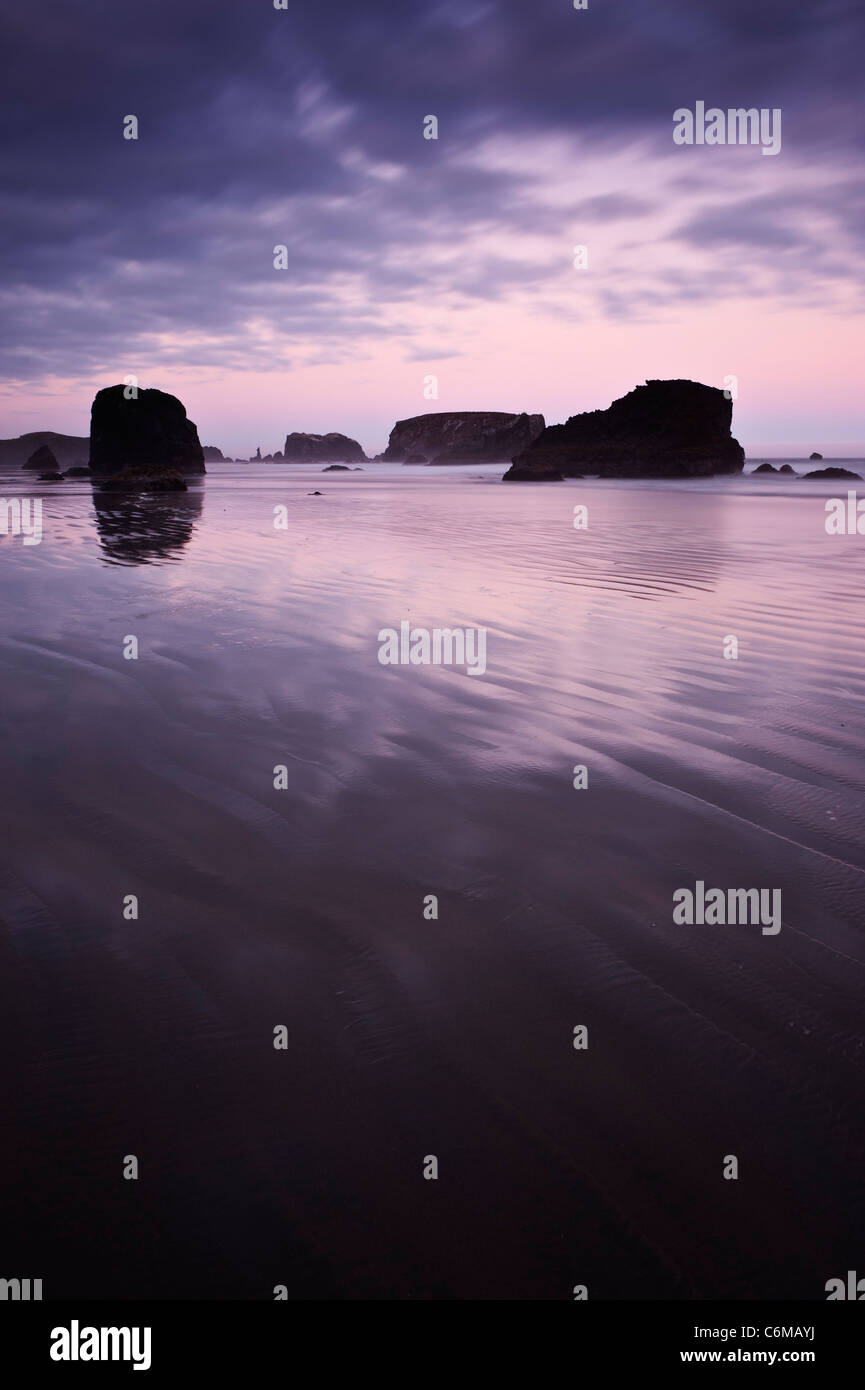 Oregon beach low tide hi-res stock photography and images - Alamy