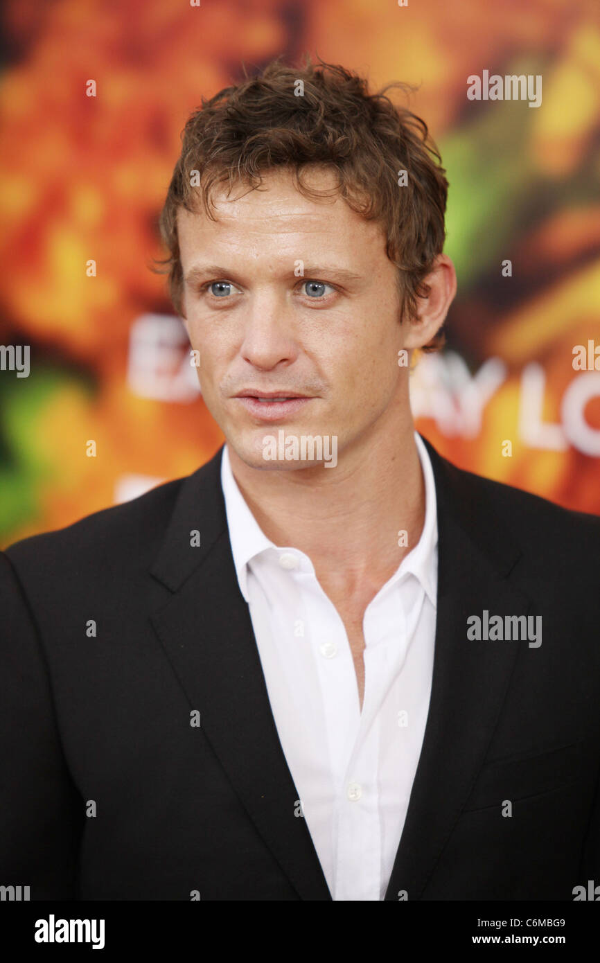 David Lyons New York premiere of 'Eat Pray Love' at the Ziegfeld ...
