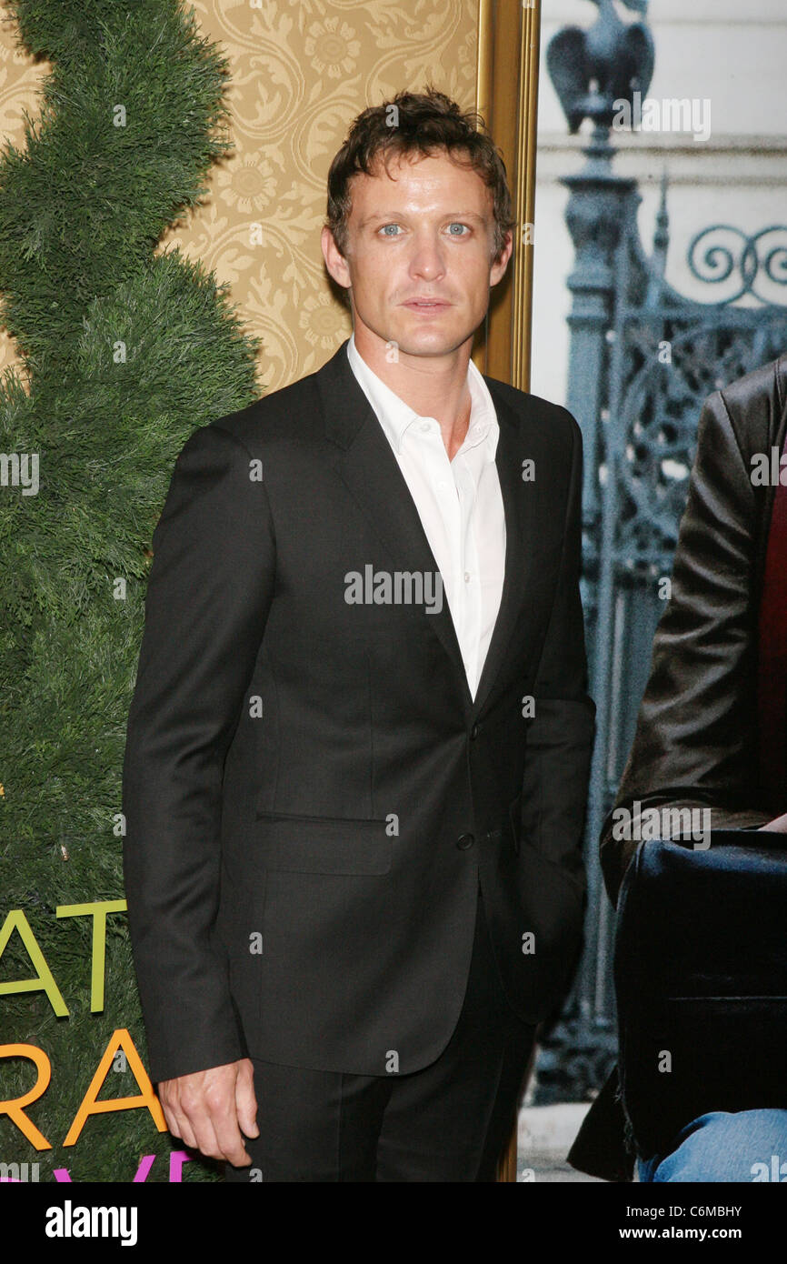 David Lyons New York premiere of 'Eat Pray Love' at the Ziegfeld ...