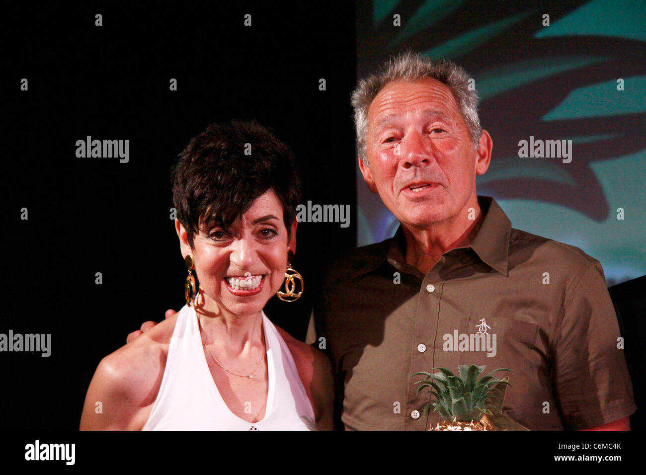 Sherry Eaker and Israel Horovitz The Golden Pineapple Awards at the ...