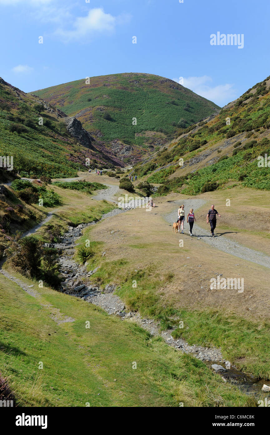 Carding Mill Valley on The Long Mynd Church Stretton Shropshire Uk ...