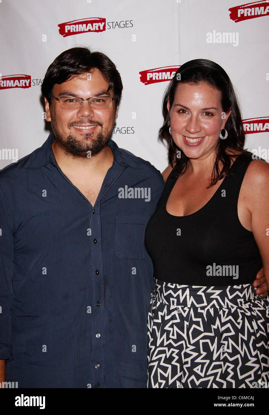 Bobby Lopez and Kristen Anderson Lopez Opening night afterparty for the ...