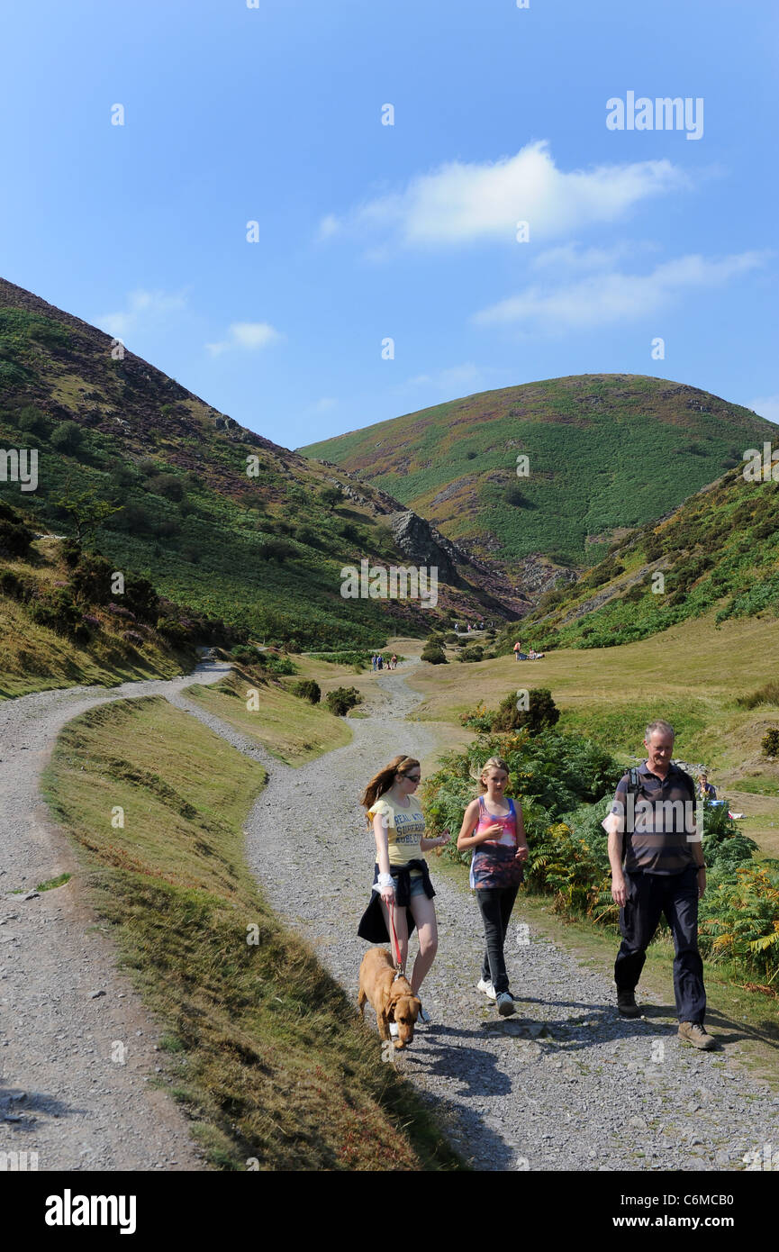Carding Mill Valley on The Long Mynd Church Stretton Shropshire Uk ...