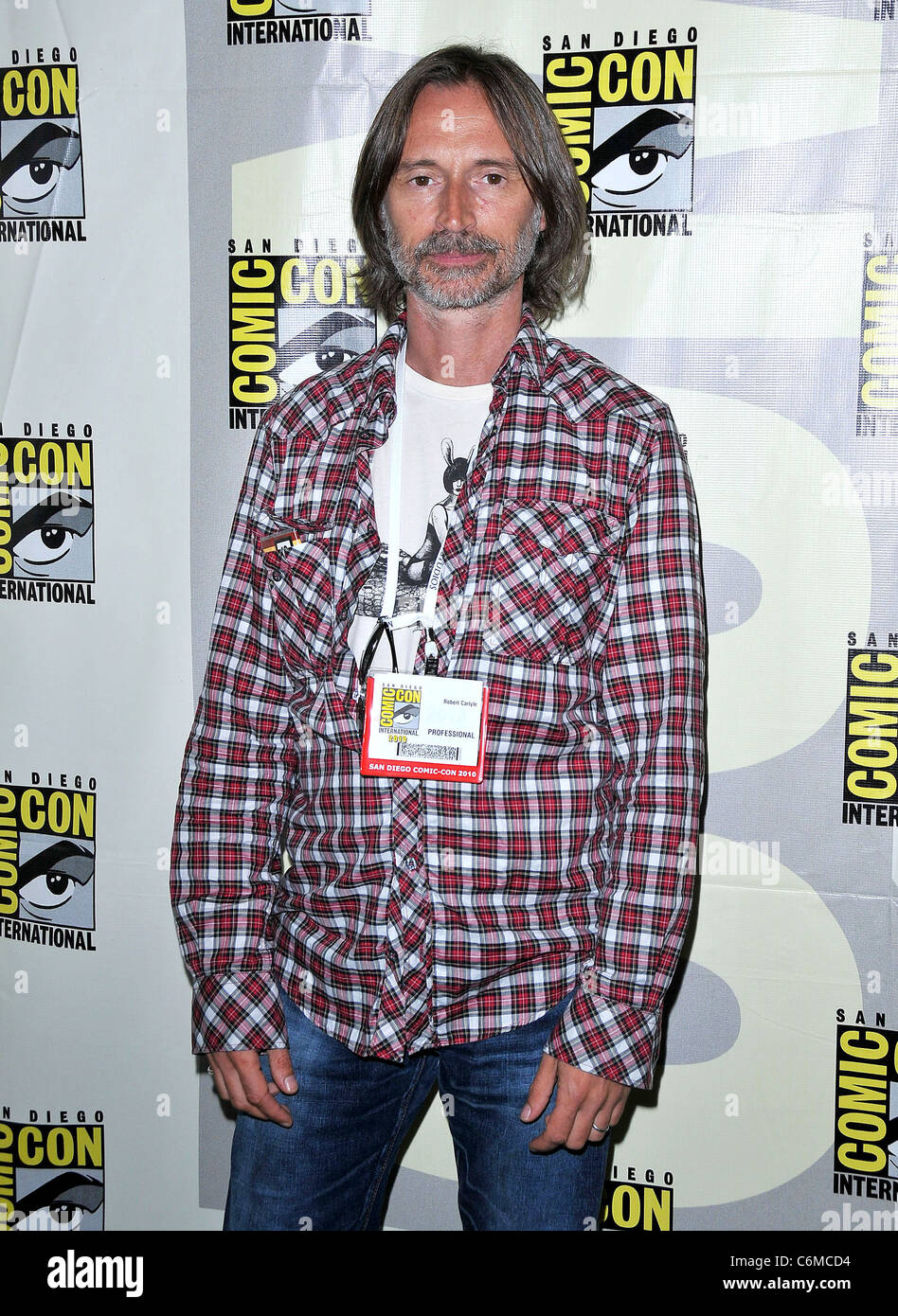 Robert Carlyle Comic Con 2010 held at the San Diego Convention Center ...
