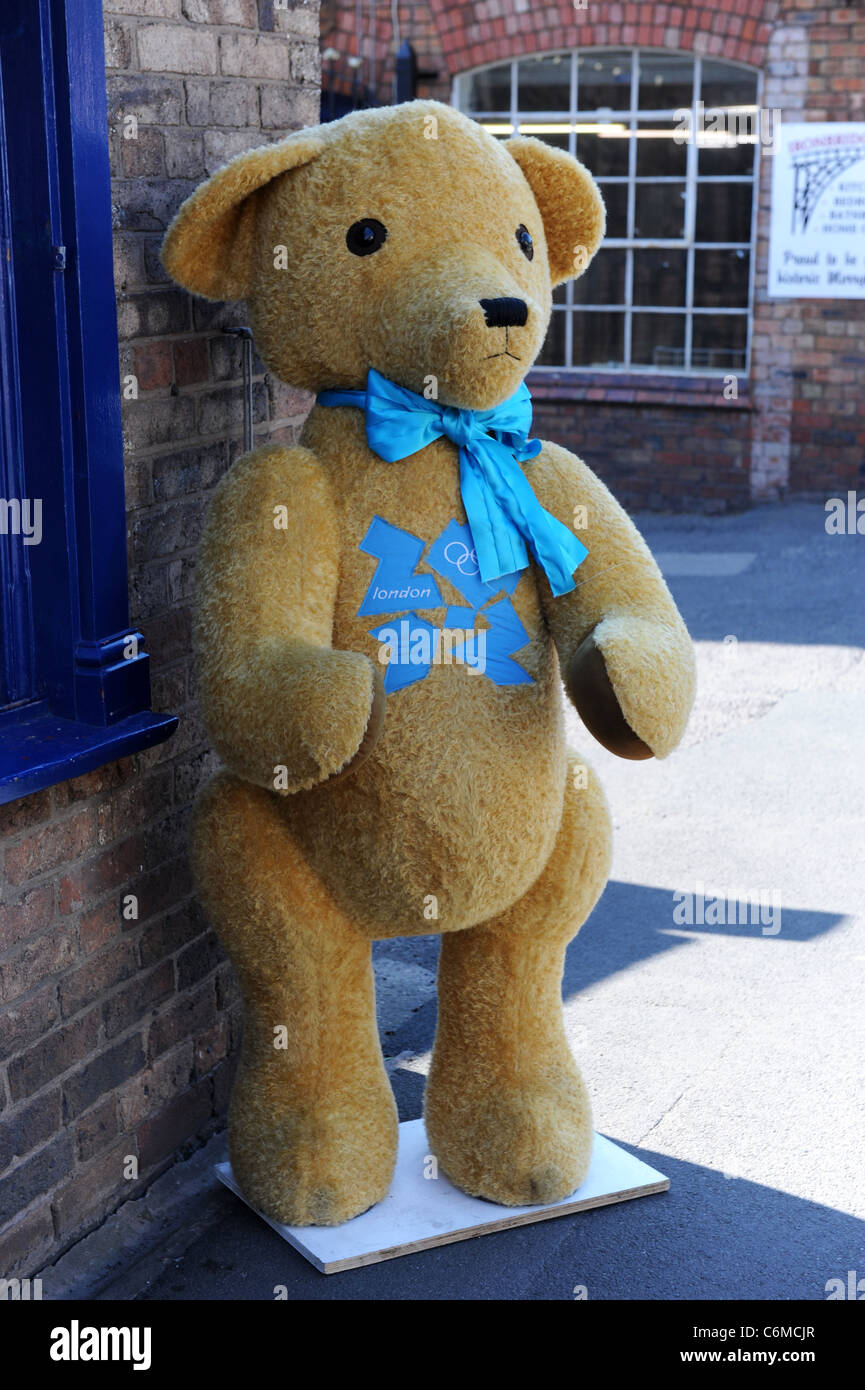 The official London 2012 Olympic Games Commemorative Teddy Bear made by ...