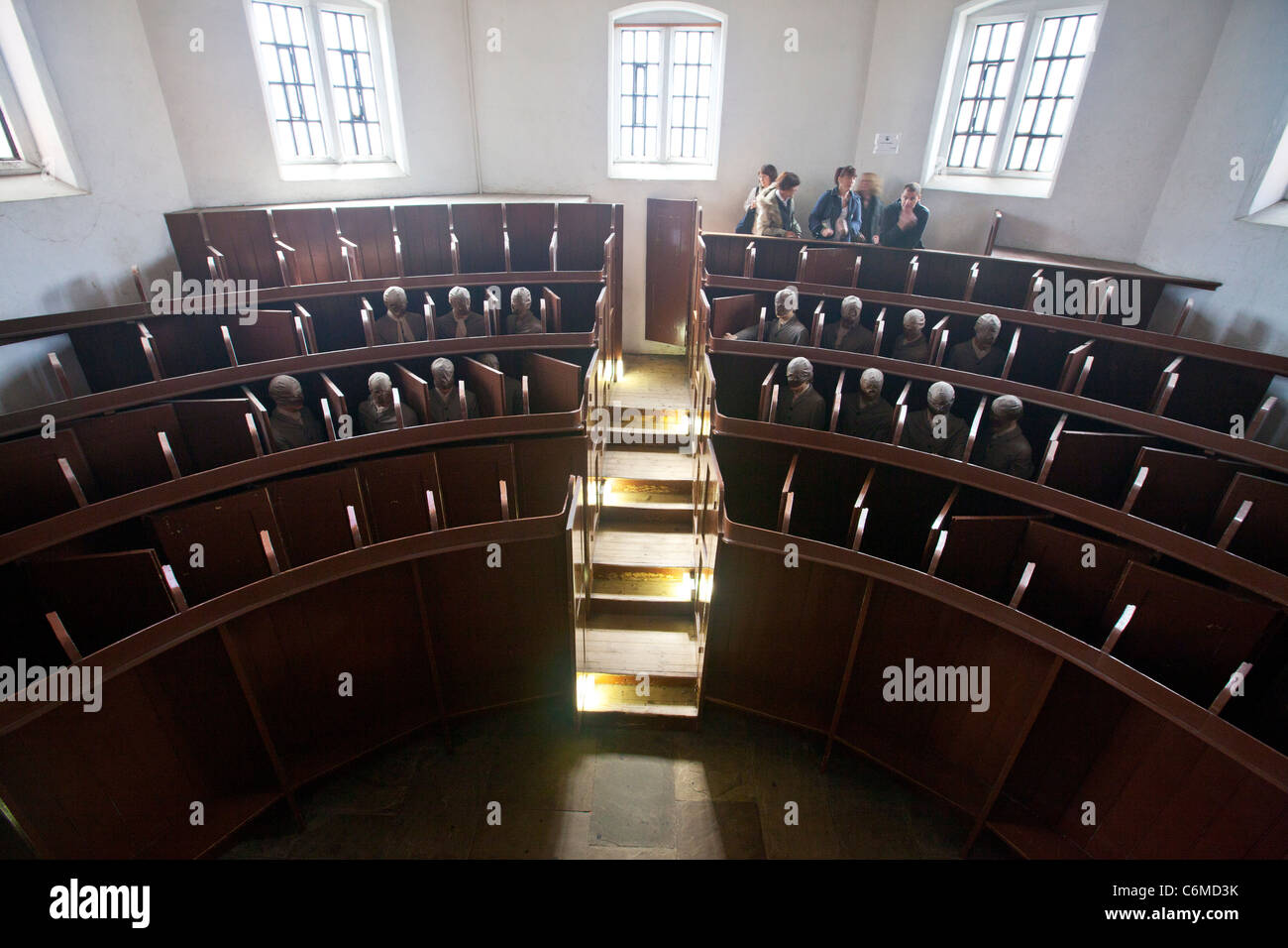 Lincoln city, Lincolnshire the old court house inside the prison chapel ...