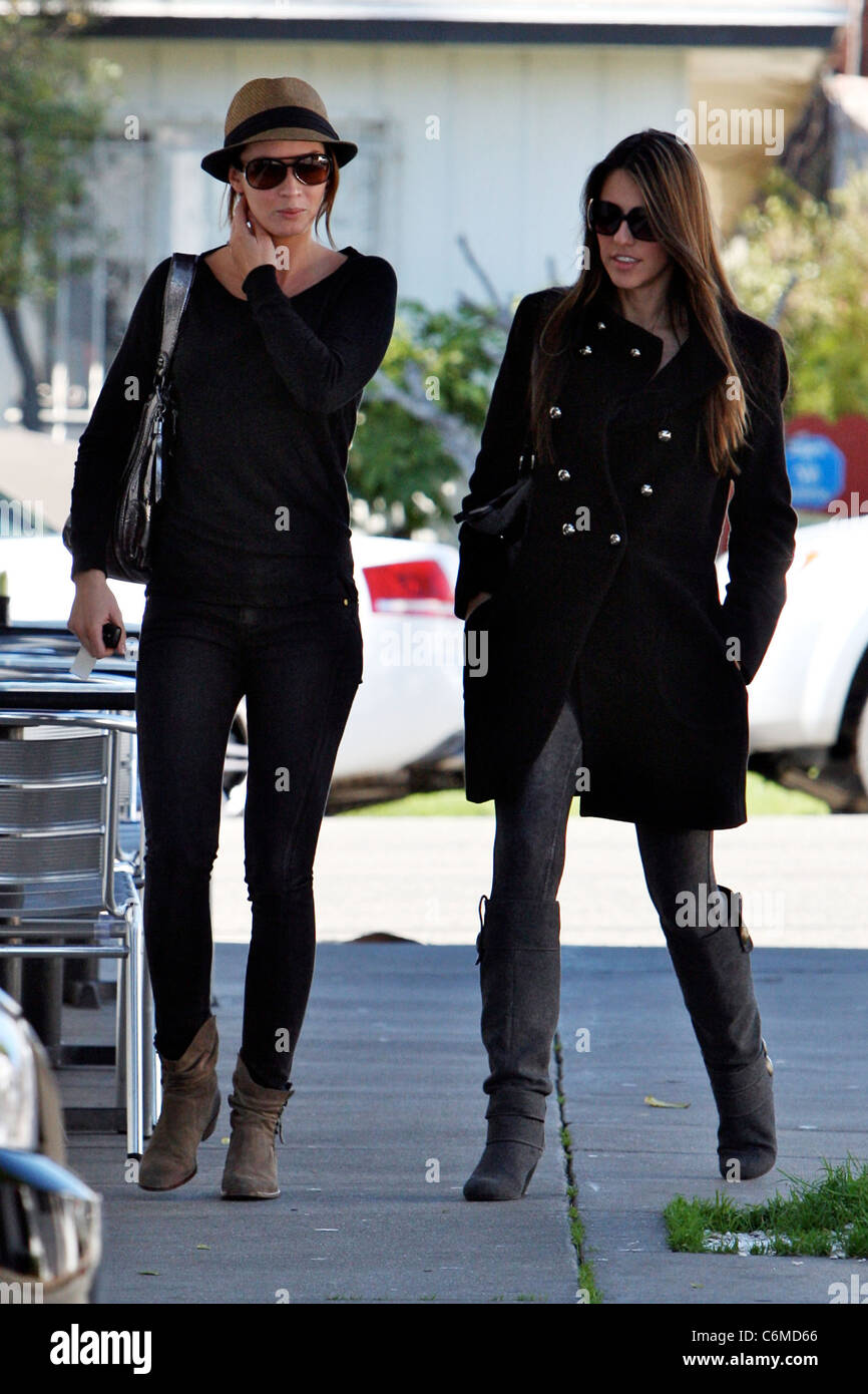 Emily Blunt seen returning to her car after having lunch at La ...