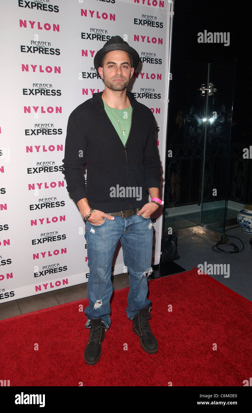 Adrian Bellani Nylon + Express August Denim Issue Party held at The ...