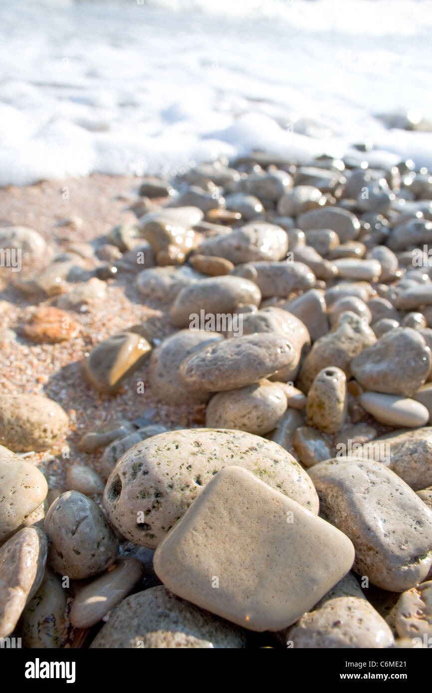 Pebble waves hi-res stock photography and images - Alamy