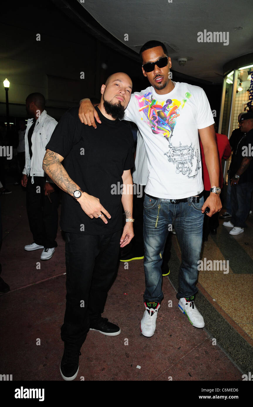 Cool & Dre attend the Fat Joe album release party (The Darkside) at 400 ...