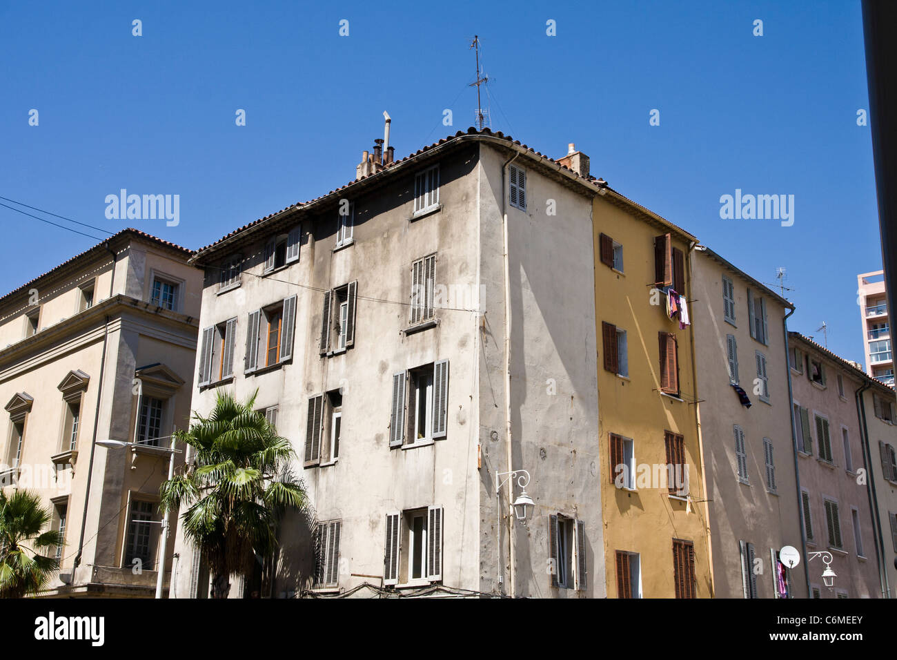 Rustic French buildings Stock Photo - Alamy