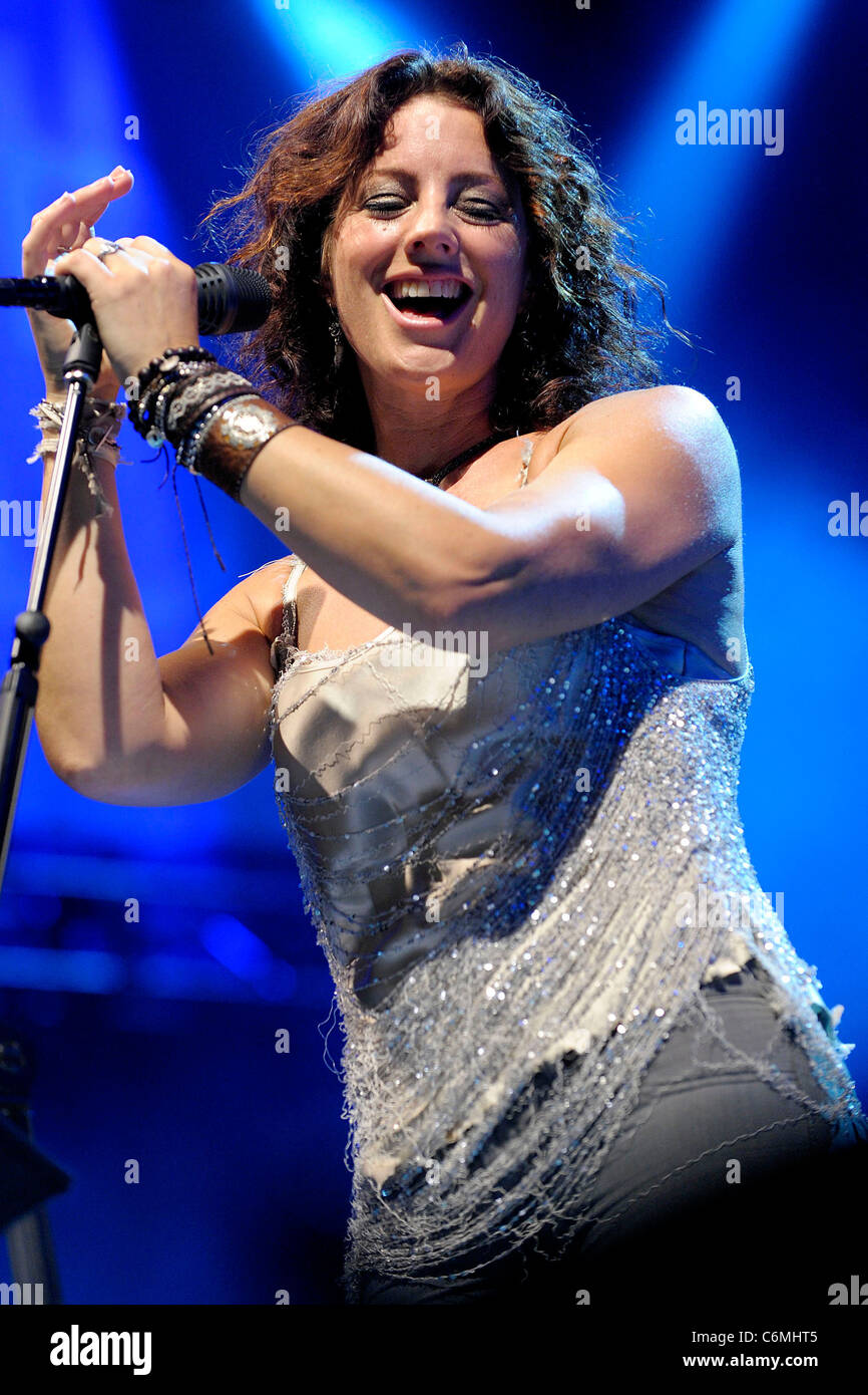 Sarah McLachlan performs during Lilith Fair 2010 at the Molson Canadian ...