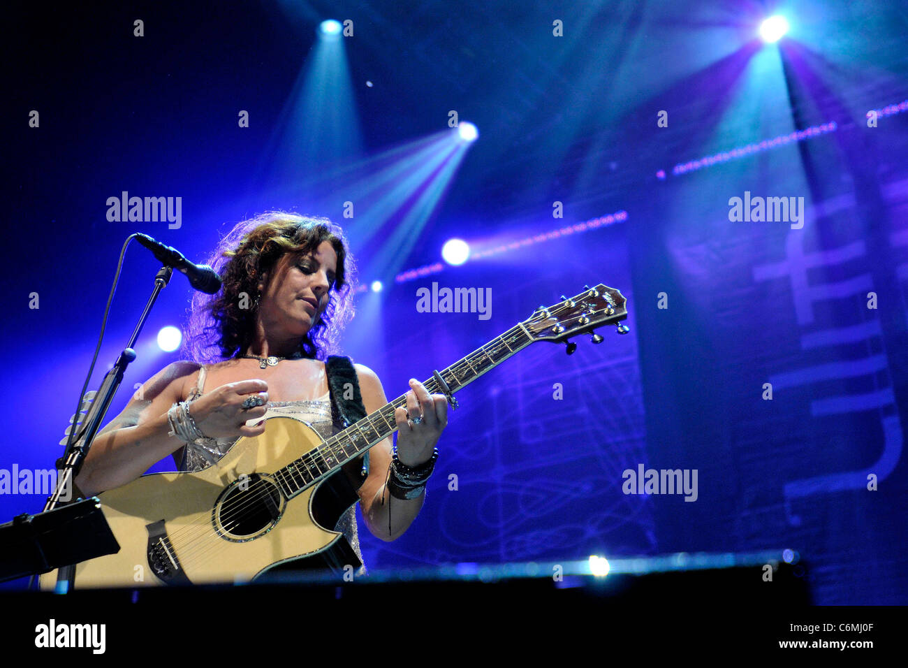 Sarah McLachlan performs during Lilith Fair 2010 at the Molson Canadian ...