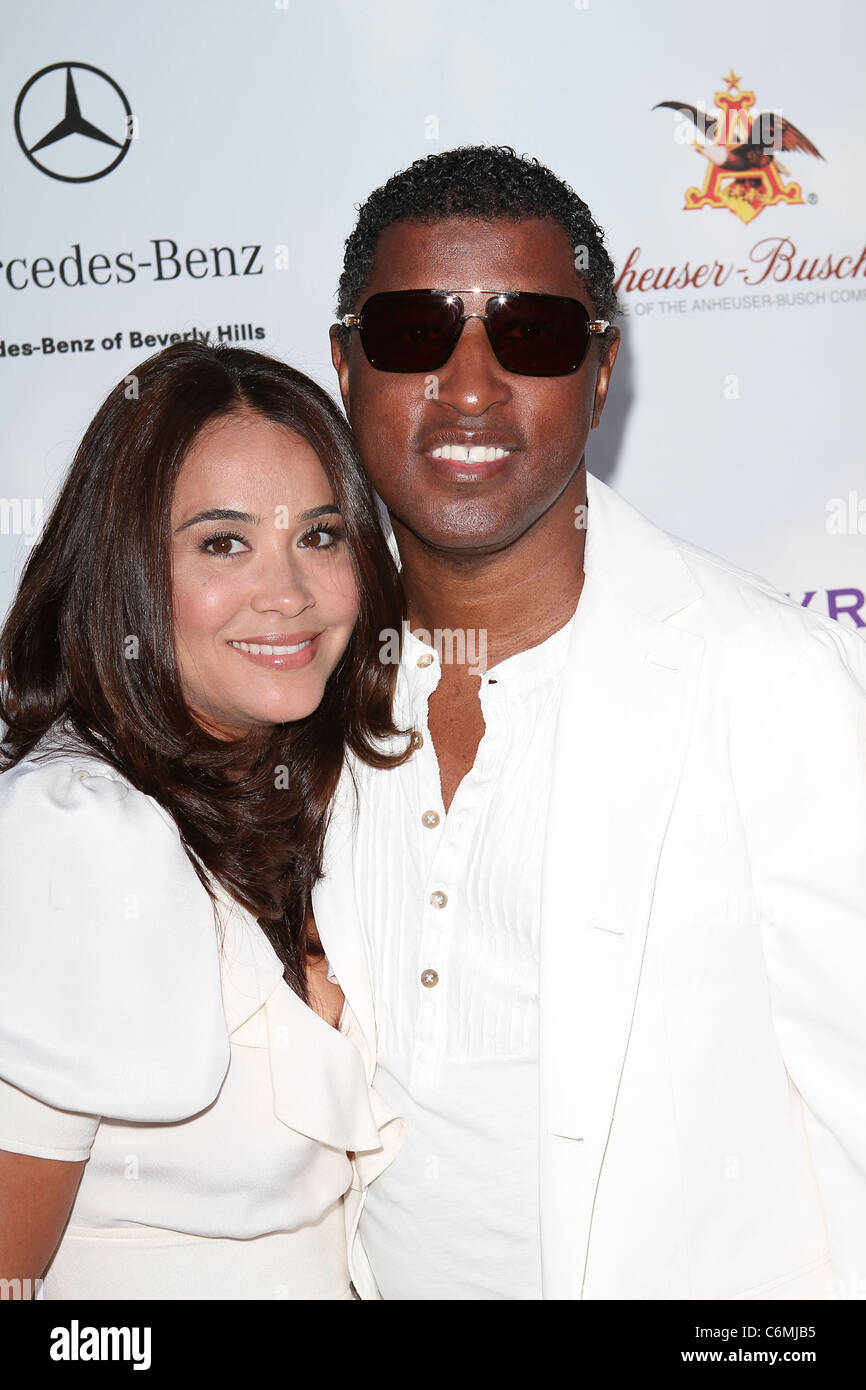 Kenneth Edmonds aka Babyface and Guest HollyRod Foundation 12th Annual ...