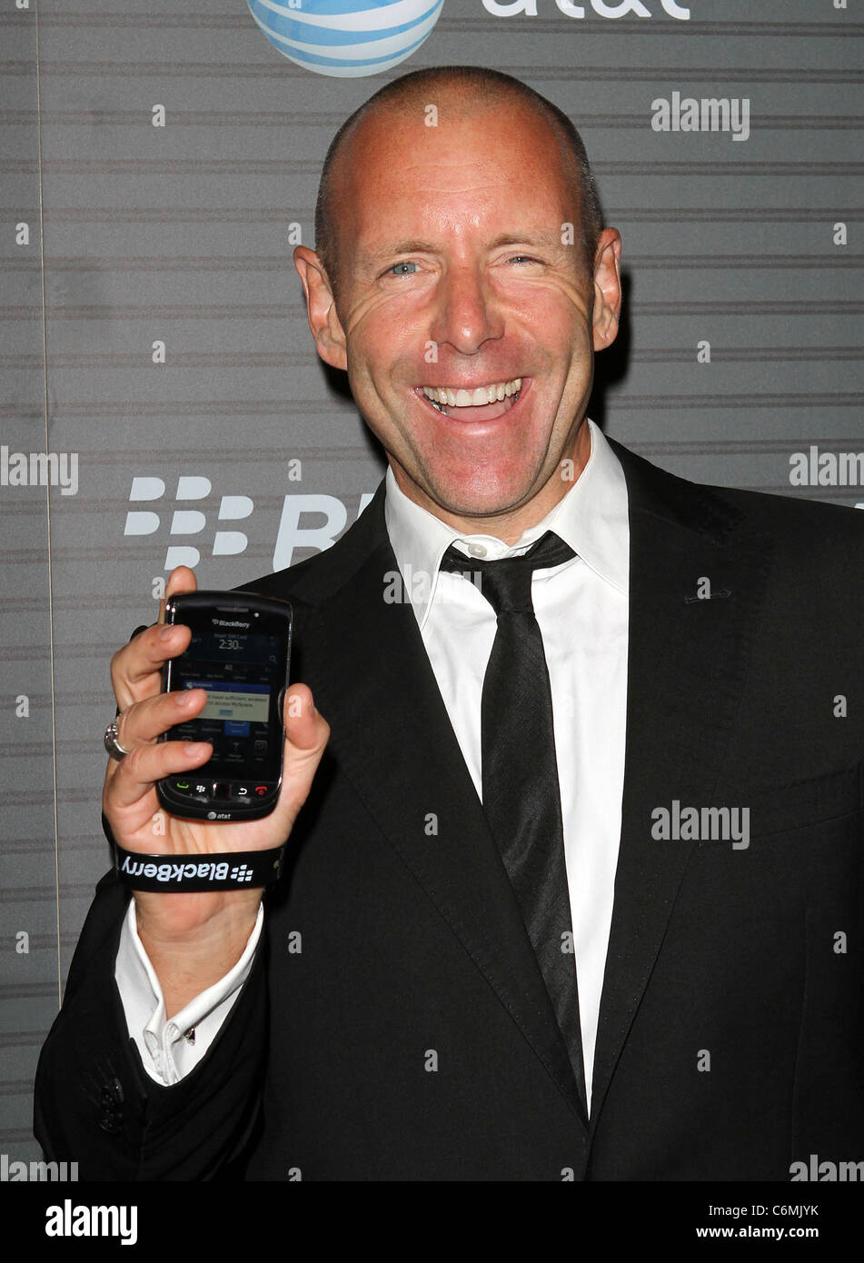 Hugh Dillon Blackberry Torch From AT&T U.S. Launch Party - Arrivals Los ...