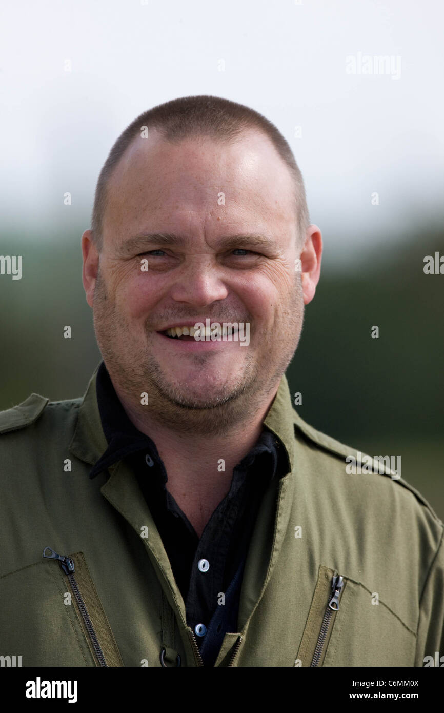 Al Murray takes a flight in a Spitfire to celebrate the 75th ...