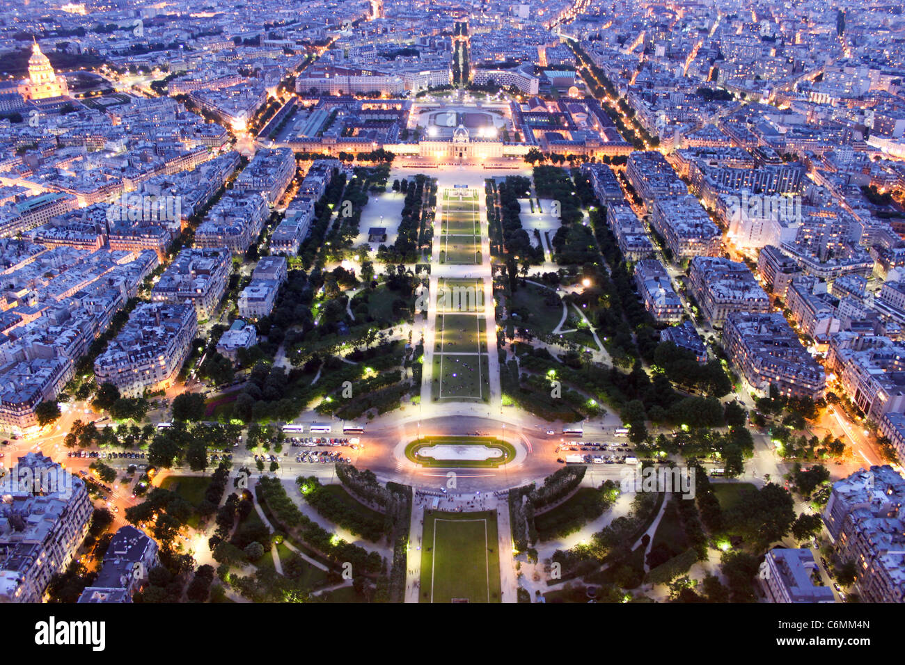View from the Eiffel Tower Stock Photo - Alamy